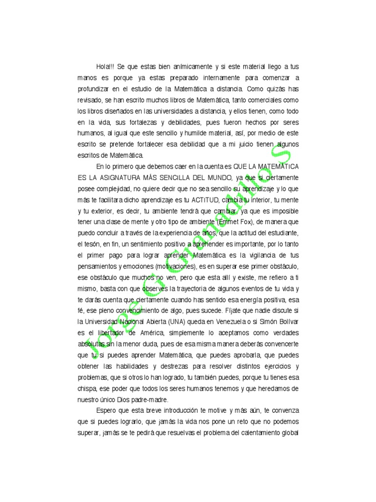 Ejercicios Detallados Del Obj 1 Mat V | PDF | Series (Matemáticas ...