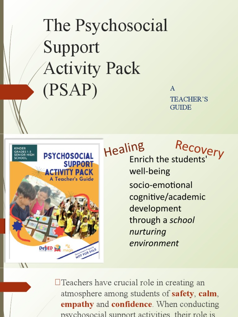 Psychosocial Support Activity Pack | Download Free PDF | Empathy ...