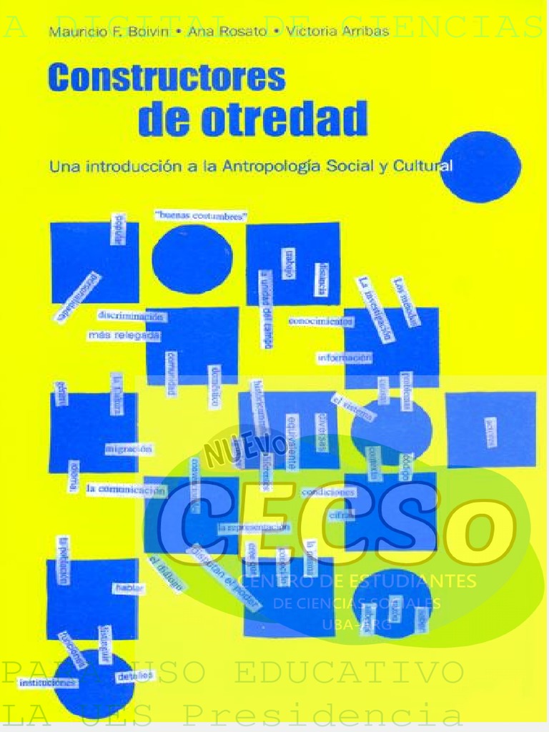 Bolvin Rosato Arribas Constructores de Otredad | PDF | Antropología ...