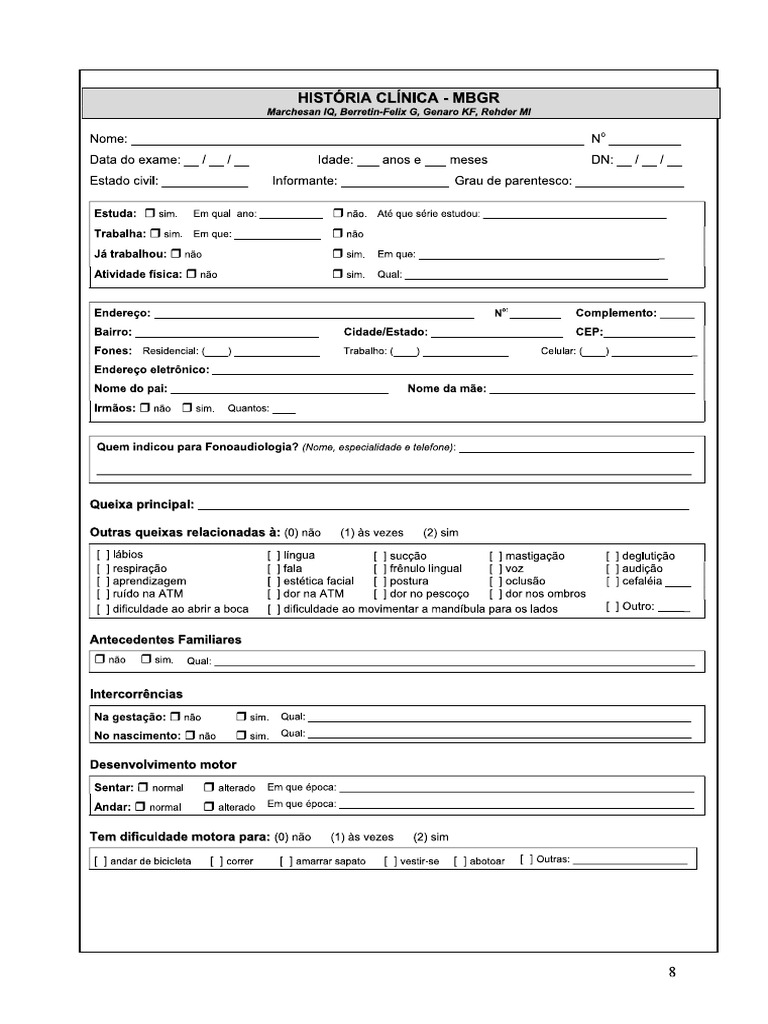 Protocolo MBGR | PDF