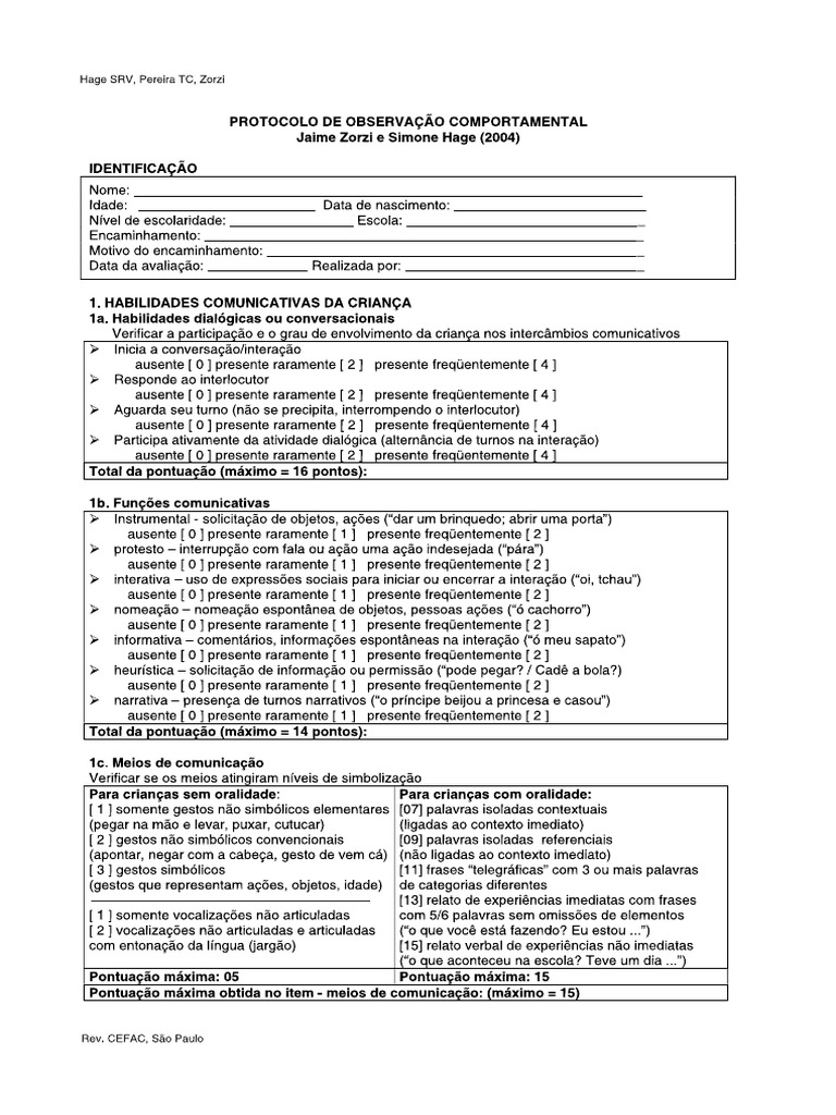 Protocolo PROC | PDF