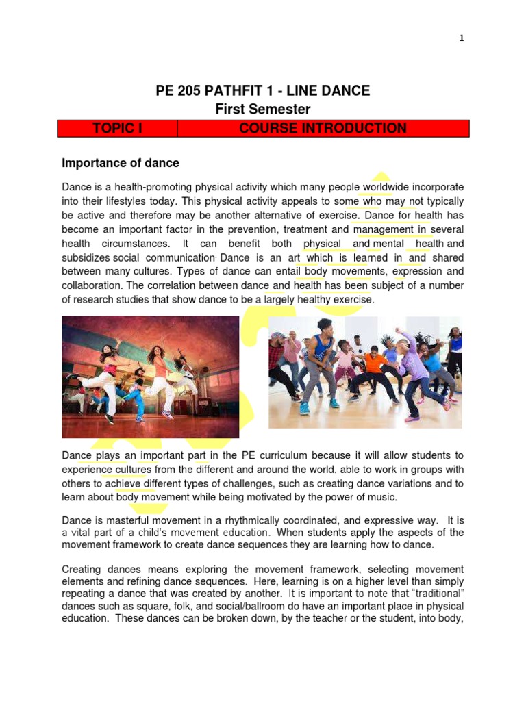 Line Dance Module | PDF | Dances