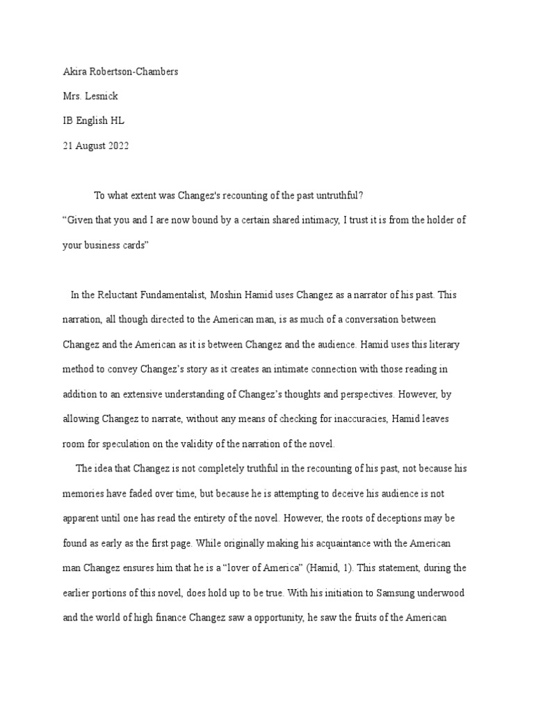 Focus Essay | PDF | Psychology | Psychological Concepts