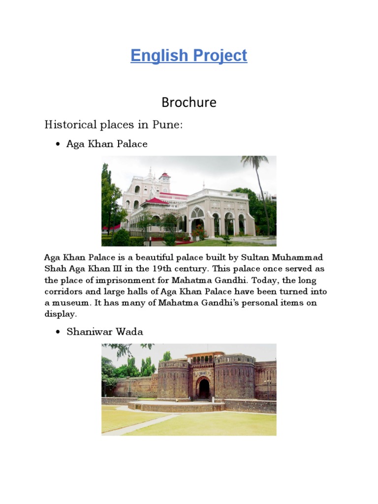 Brochure - Inviting Tourists To Pune | PDF