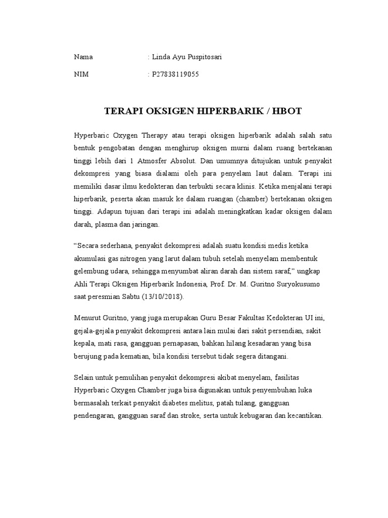 Hiperbarik Linda | PDF