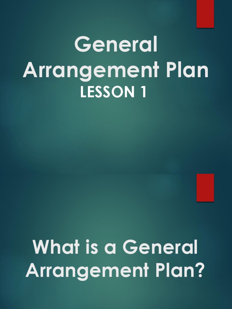 General Arrangement Plan Lecture PDF | PDF | Oil Tanker | Ships