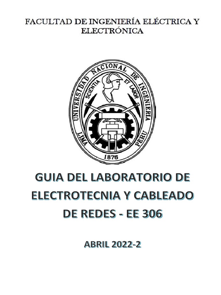 Guia de Laboratorio de Ee306 - U | PDF | Relé | Ingenieria Eléctrica
