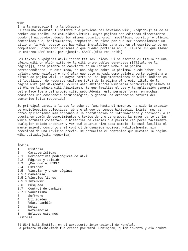 Wiki | PDF | Wiki | Informática