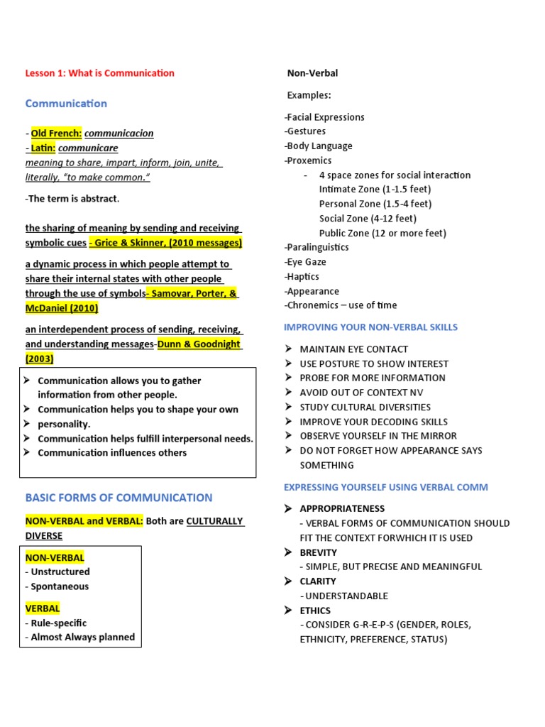 Oc Reviewer | PDF | Communication | Nonverbal Communication