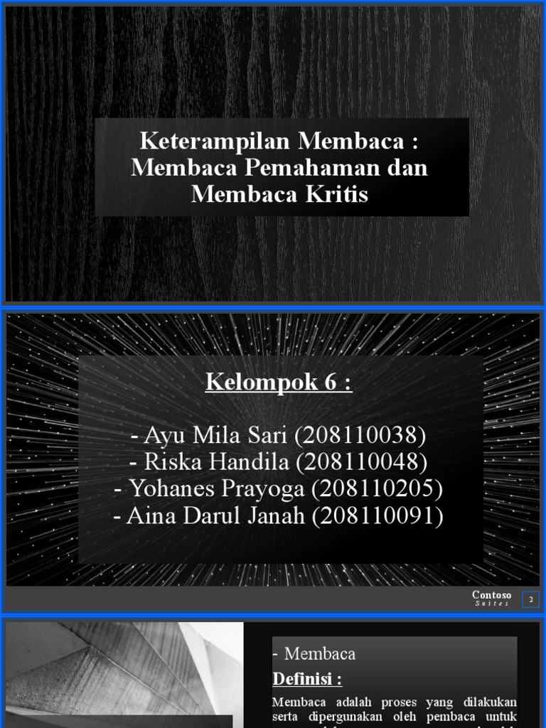 Keterampilan Membaca: Pemahaman & Kritis | PDF | Karier & Perkembangan | Seni & Disiplin Bahasa