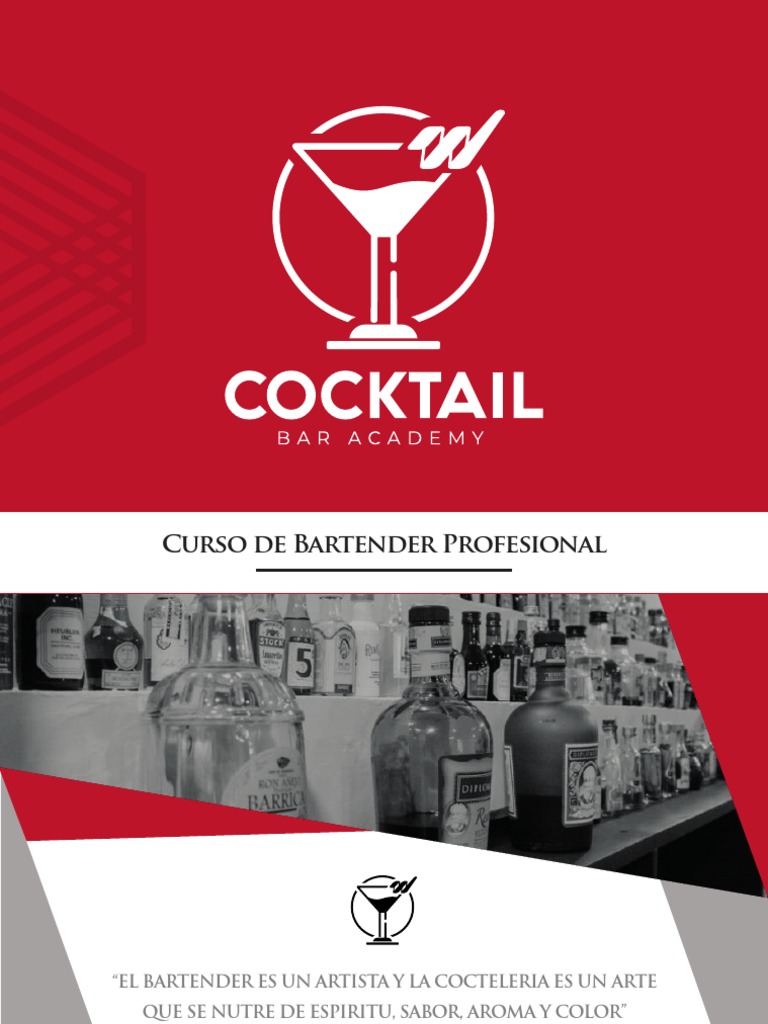 Dossier Academia Cocktail 2021 | PDF | Cócteles | Bebidas alcohólicas