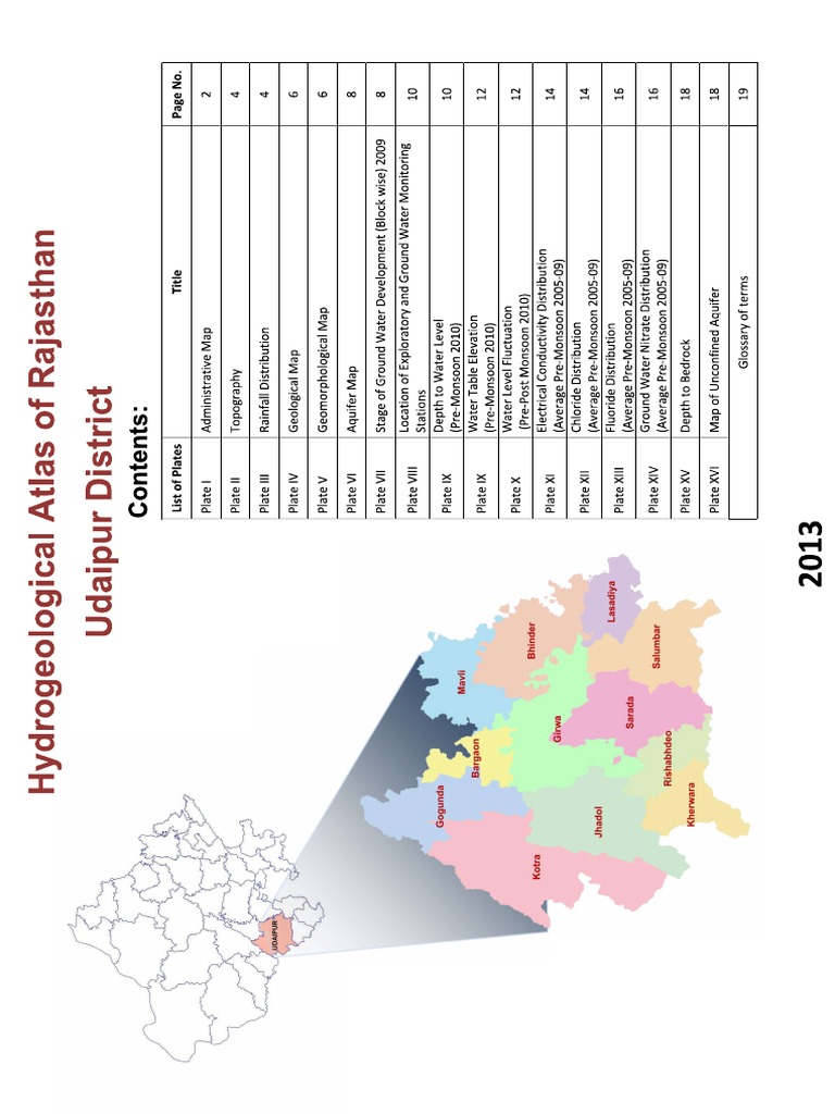 Udaipur District Map | PDF