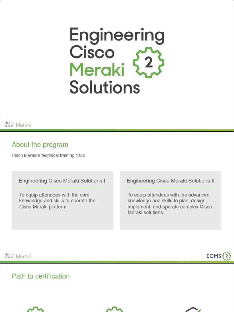 ECMS2 Training Slides | PDF | Ieee 802.11 | Computer Network