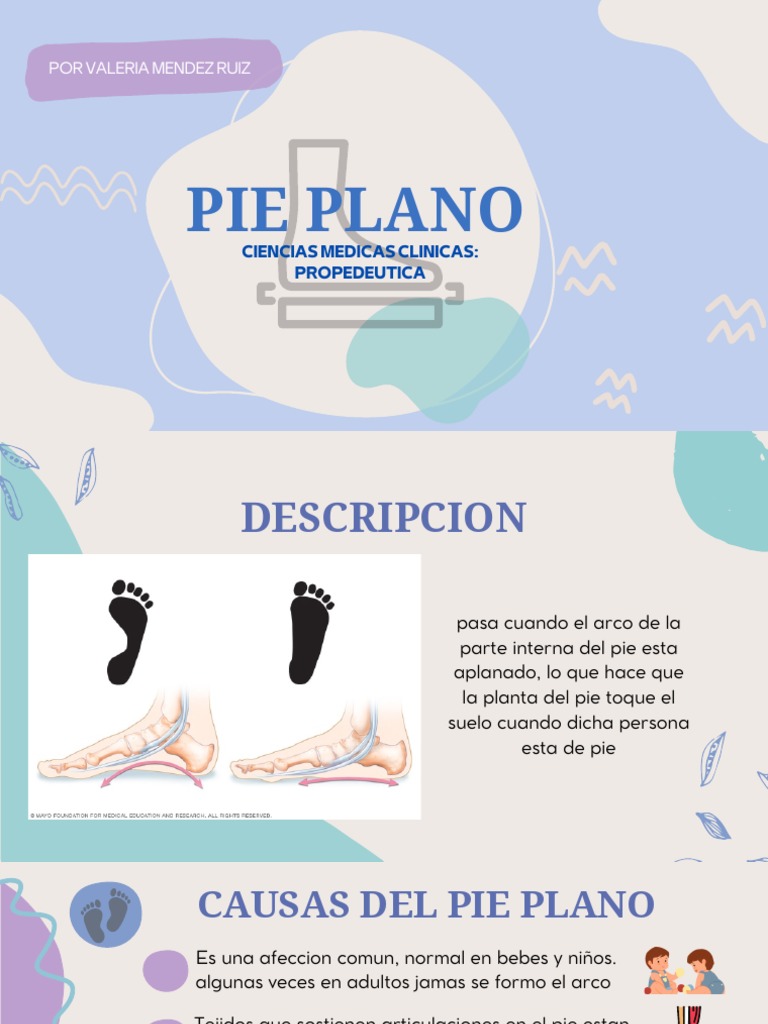 Pie Plano | PDF