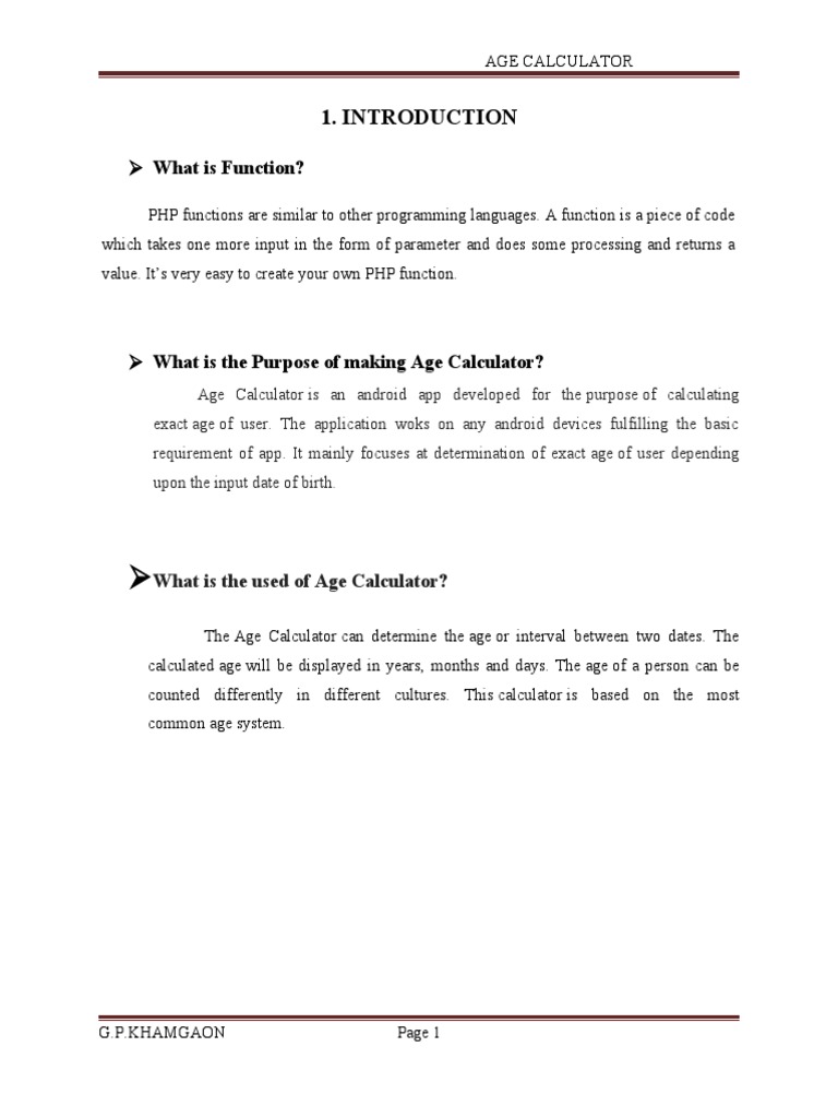 PHP Report | PDF | Html | Php