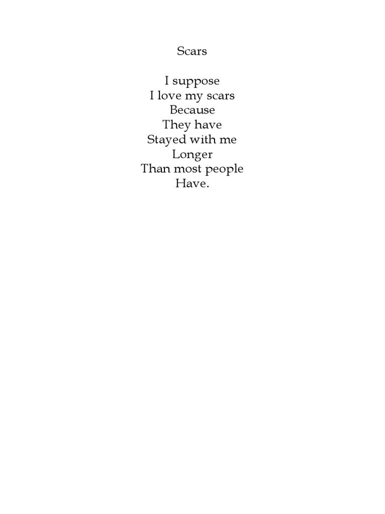 Scars | PDF