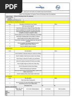 Door and Window Inspection Checklist | PDF | Technology & Engineering