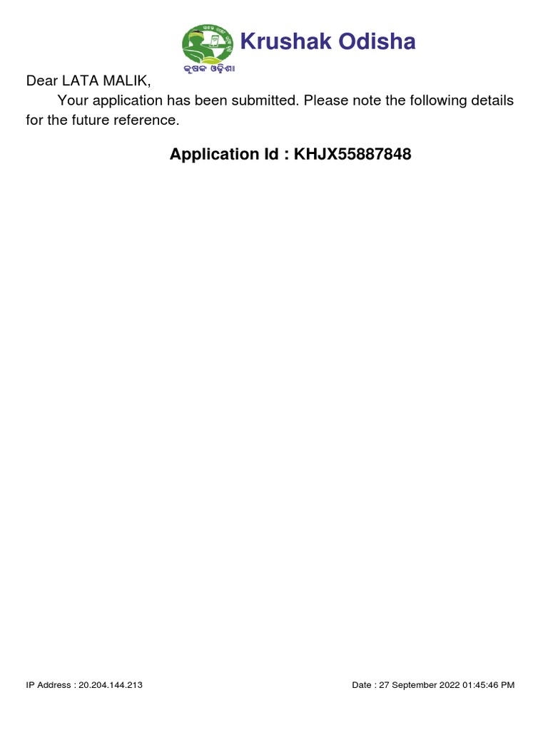 Krushak Odisha | PDF