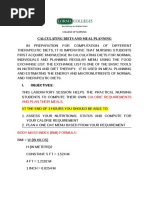 PES Statement Guidelines and Examples | PDF | Weight Loss | Medical ...