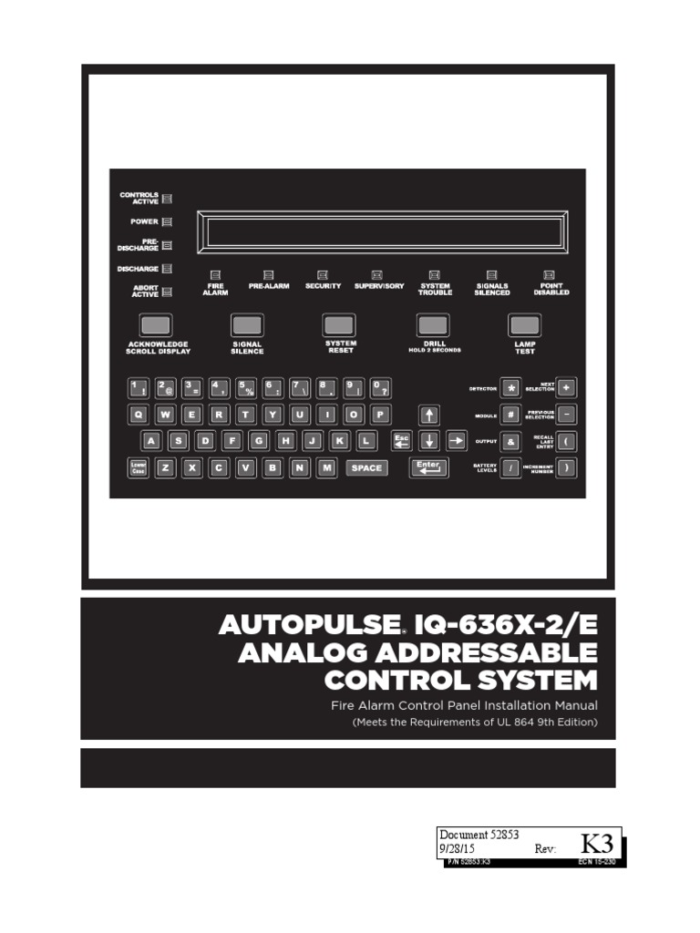Autopulse Iq636x2e | PDF | Security Alarm | Electrical Engineering