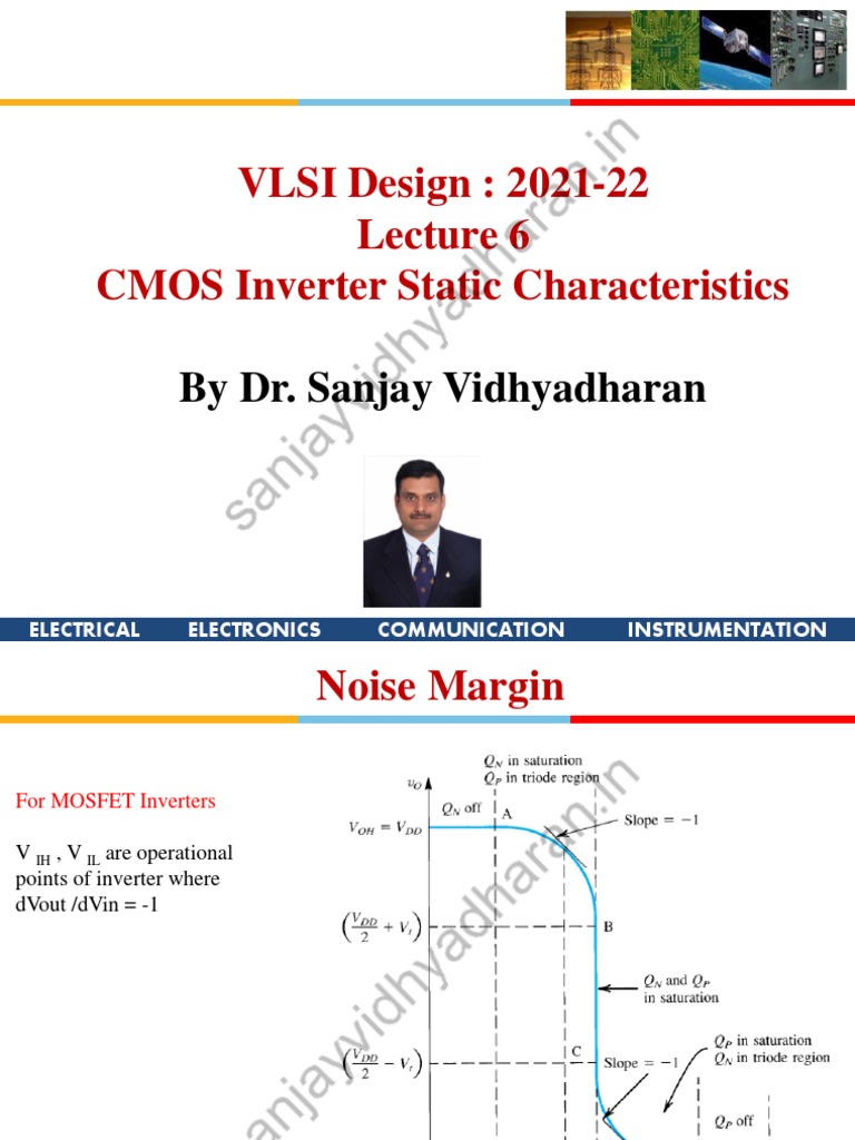 CMOS Inverter Static Characteristics | PDF | Cmos | Mosfet
