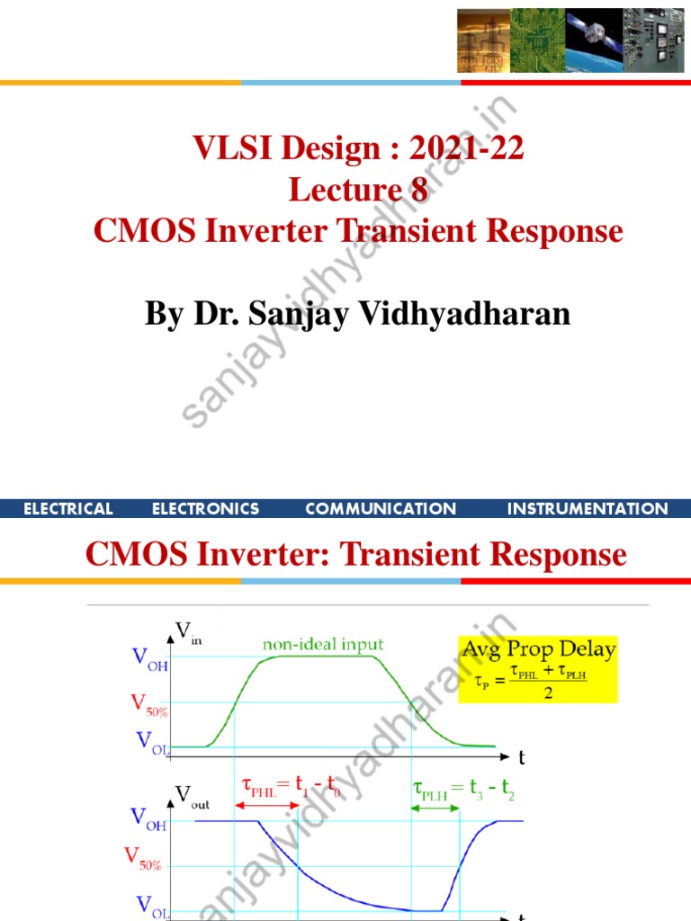 Lec 8 CMOS Inverter Transient Response | PDF