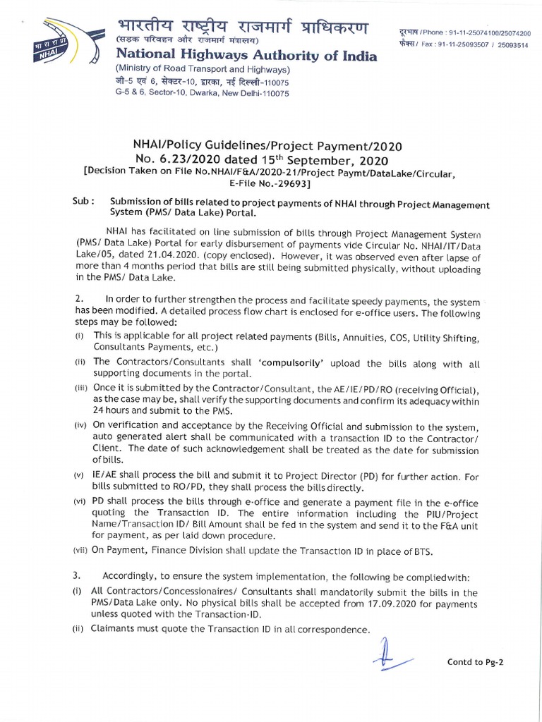 Policy Circular No. 6.23 | PDF