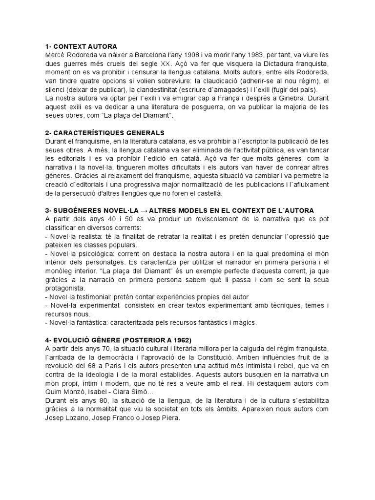 Mercè Rodoreda | PDF