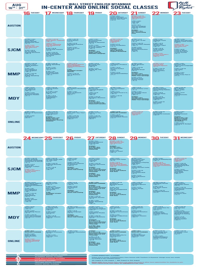 Tuesday Monday Tuesday Thursday Friday Saturday Sunday Wednesday | PDF