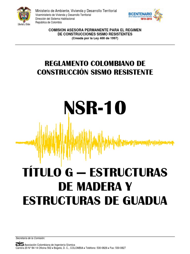 NSR-10 Titulo G | PDF