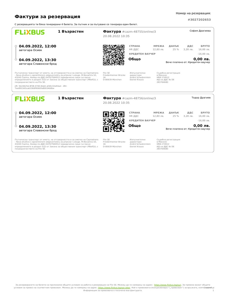 FLIX Invoice 3027202653 | PDF