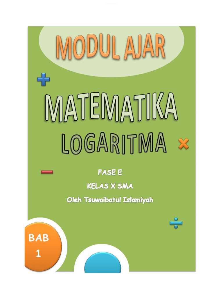 Modul Ajar Logaritma | PDF