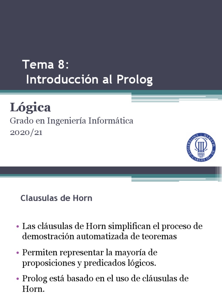 Introduccion PrologD | PDF | Proposición | Lógica