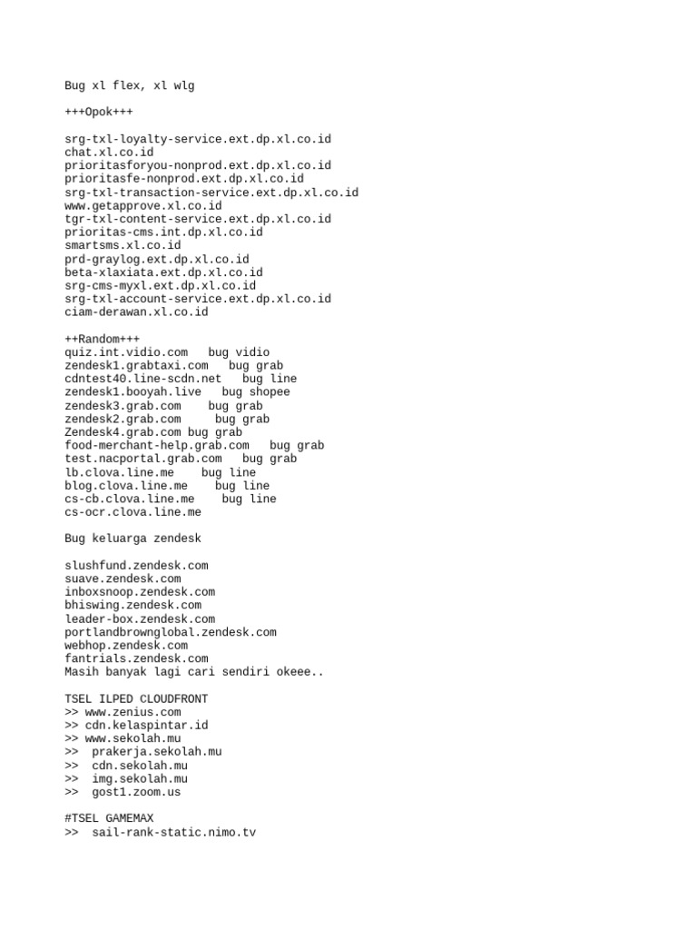 Kumpulan Bug 2022 (SFILE | PDF