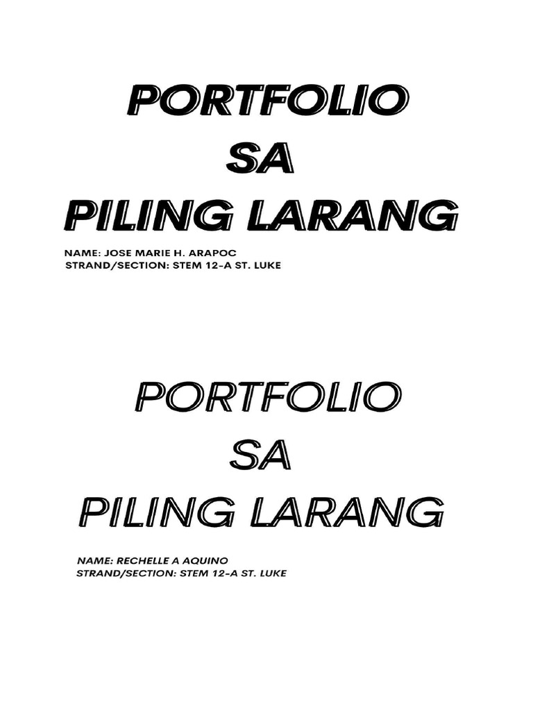 Piling Larang Front | PDF