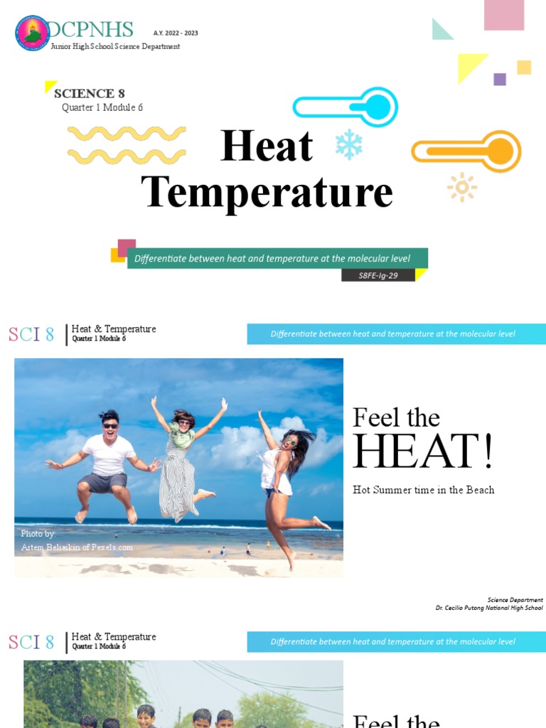 Module 6 Heat and Temperature | PDF | Heat | Temperature