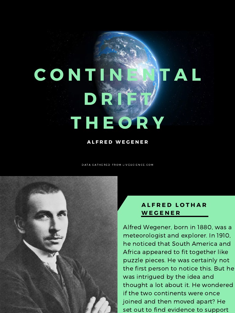 Continental Drift Theory | PDF | Science & Mathematics