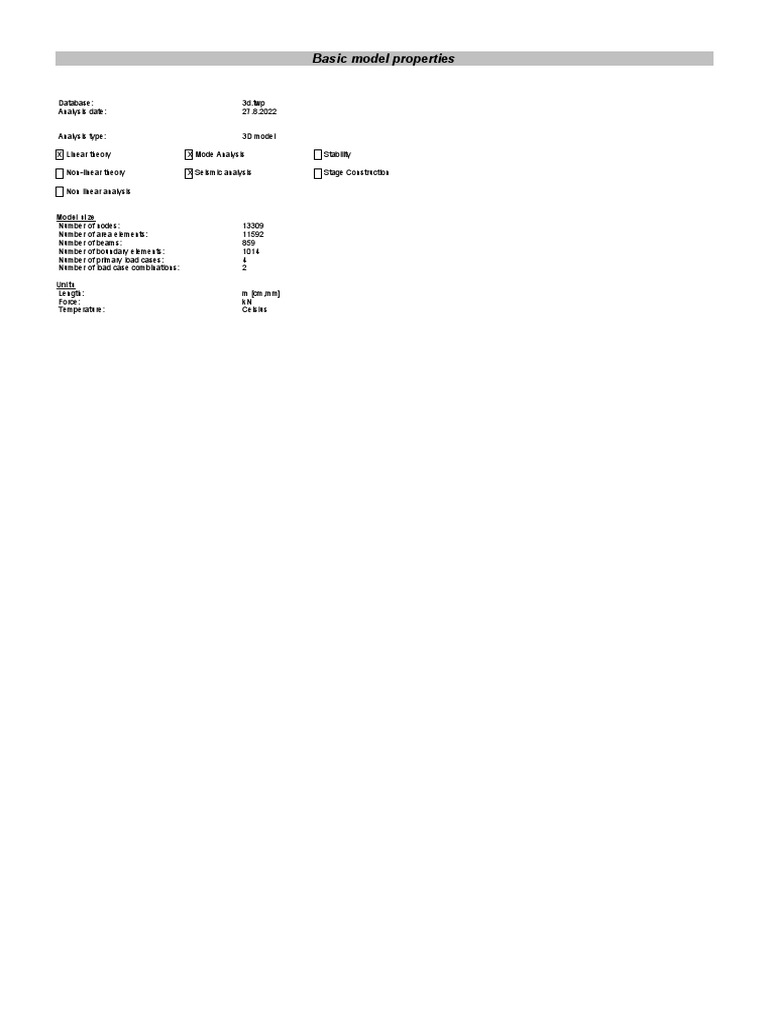 02 - Staticki Proracun - KUCA | PDF | Mechanical Engineering | Economic Sectors
