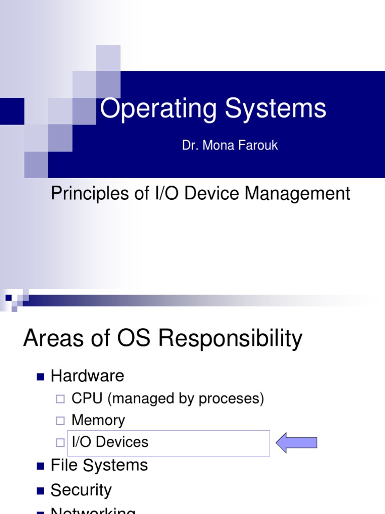 IO Management | PDF | Input/Output | Computer Data Storage IO Management | PDF | Input/Output | Computer Data Storage