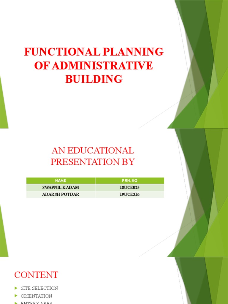 Administrative Building | PDF