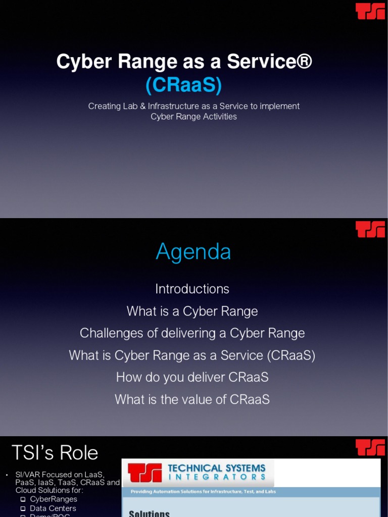 Why You Need Cyberrange - Reynolds | PDF | Cloud Computing | Computer Security