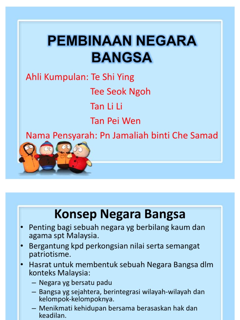 Konsep Negara Bangsa | PDF