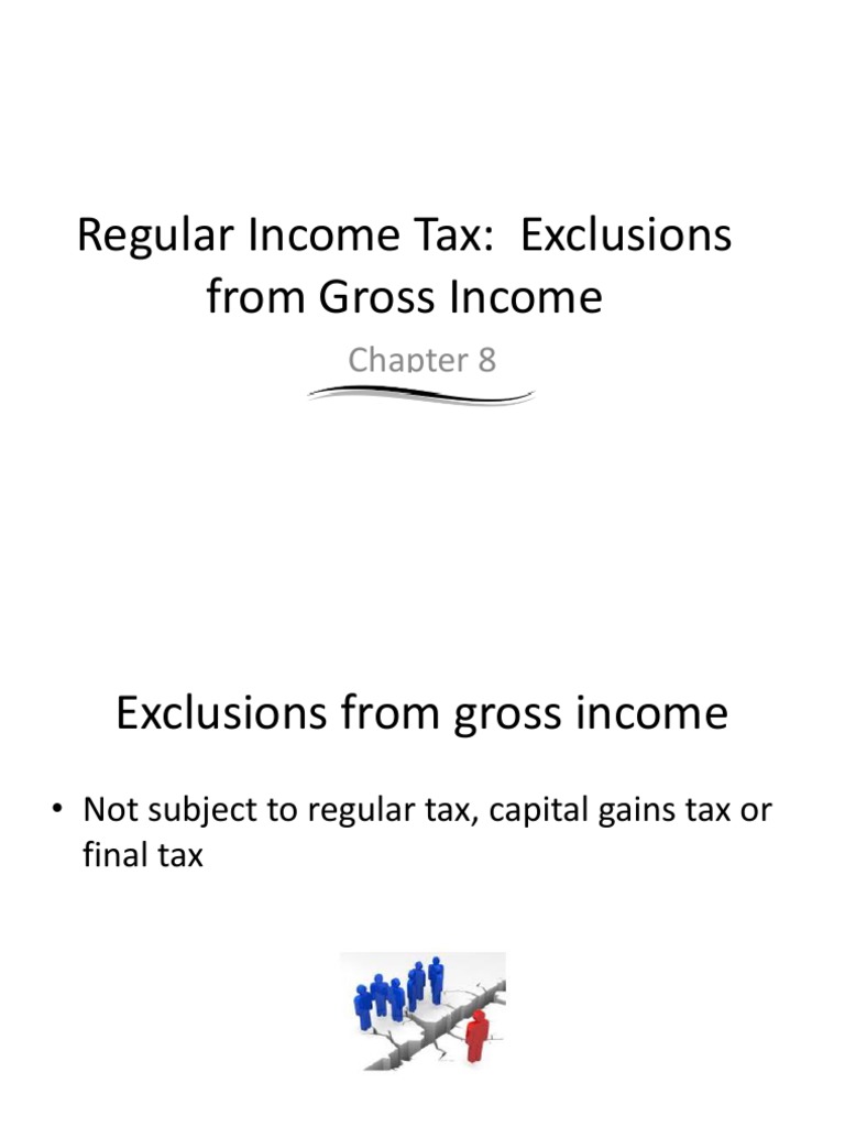 Tax Exclusions from Gross Income | PDF