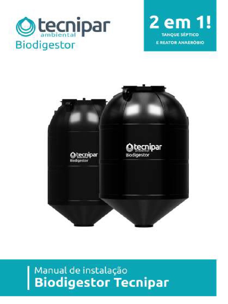 Manual Biodigestor | PDF | Águas residuais Manual Biodigestor | PDF | Águas residuais
