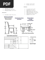 Anthropometric Data | PDF | Chair | Furniture