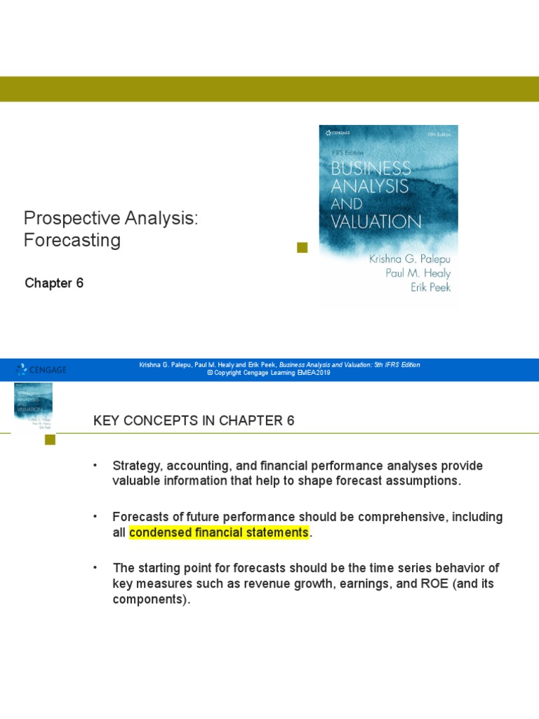 Palepu AVB Edisi 5 - CH 6 | PDF