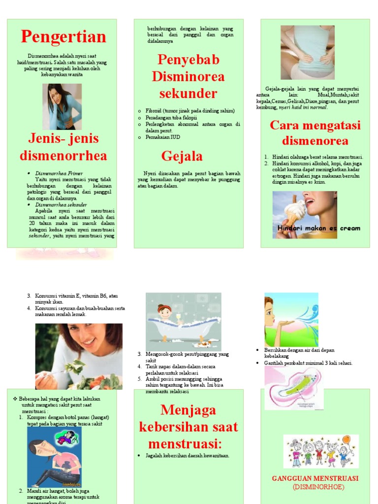 Leaflet Dismenore | PDF