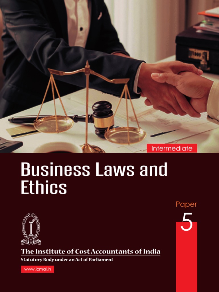 P5 Cma Inter Law | PDF | Sources Of Law | Business