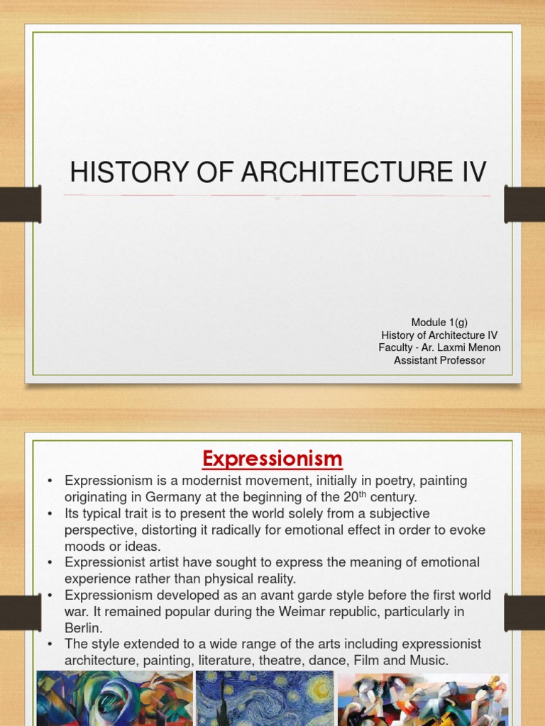 Expressionism in Architecture: Distortion and Emotion in Early 20th ...