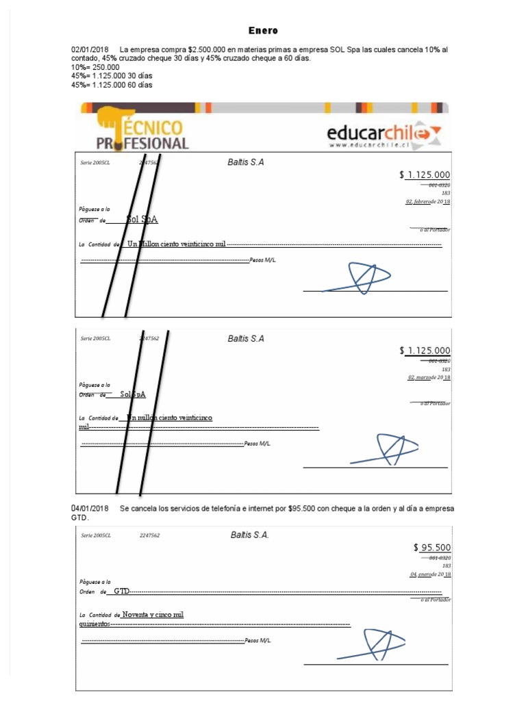 Cheque Word | PDF